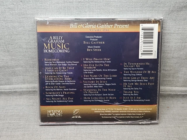 A BILLY GRAHAM Music Homecoming, Vol. 1 par Bill & Gloria Gaither (CD ...
