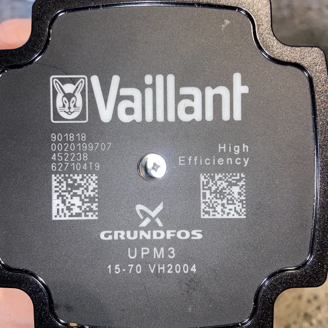 VAILLANT GRUNDFOSUPM3 15-70 VH 2004 High Efficiency Circulating Pump ...