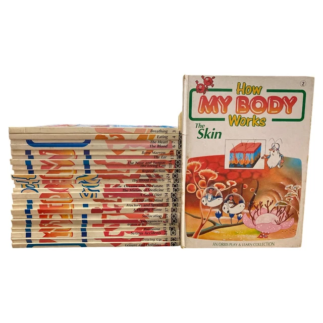 HOW MY BODY Works Collection Educational Kids Science Anatomy Health ...