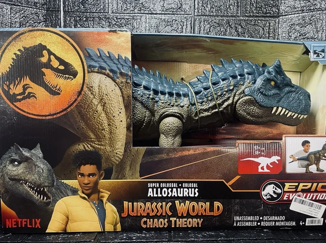 2023 MATTEL JURASSIC World Super Colossal Allosaurus (HRX53) $64.95 ...