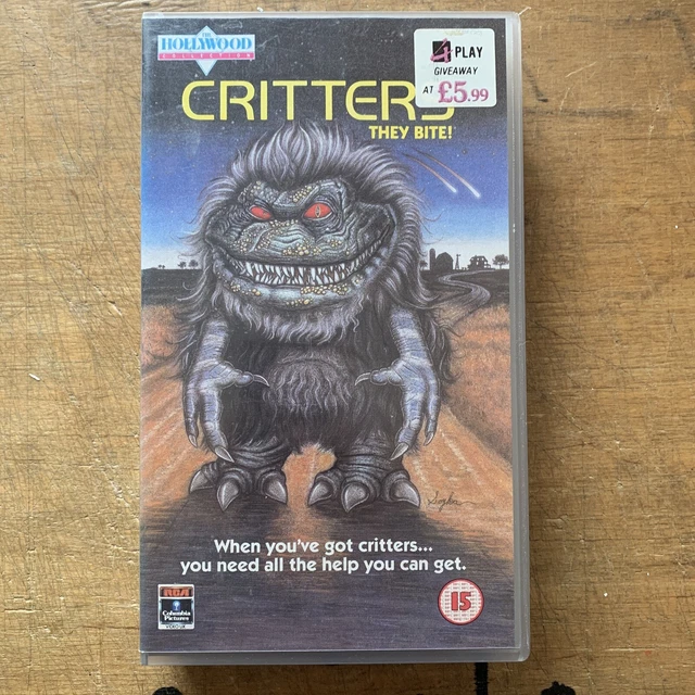 CRITTERS - VHS video tape - Cult Classic £8.00 - PicClick UK