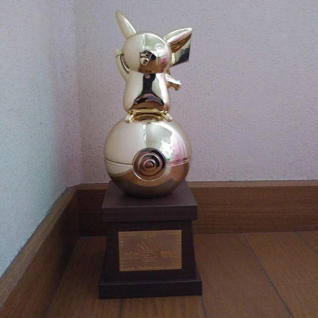 PIKACHU TROPHY NTT Telegram Figure Nintendo Pokemon Denpo Case JP ...
