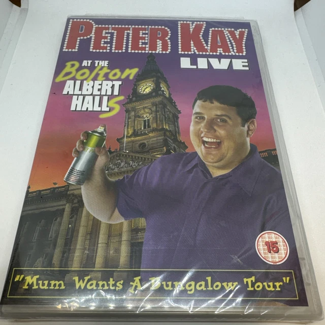 PETER KAY: LIVE at the Bolton Albert Halls DVD New and Sealed EUR 15,39 ...