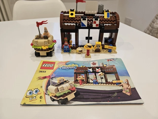 LEGO SET 3833. LEGO SPONGEBOB SQUAREPANTS - KRUSTY KRAB ADVENTURES ...