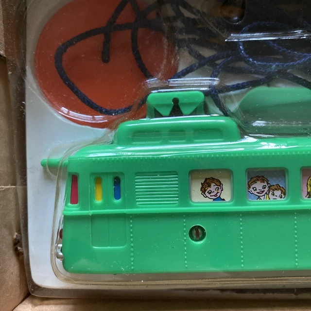 COSMO NO.9991 BATTERY Operated Electric Cable Car With Light Vintage ...