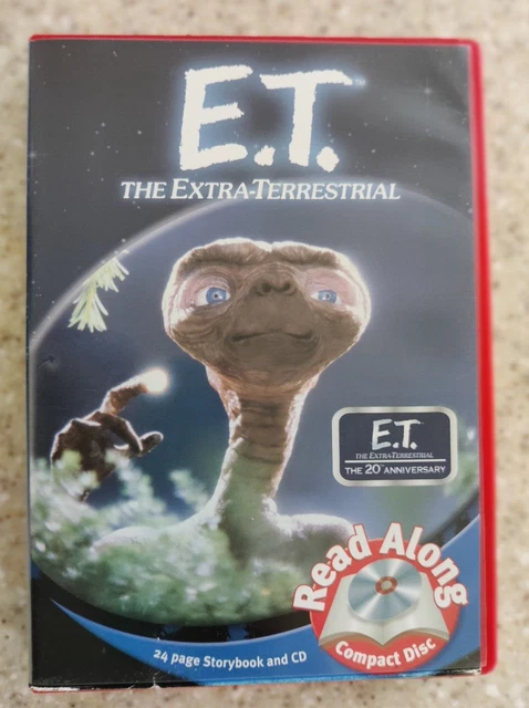 ET - THE Extra Terrestrial - Read Along Cd & Story Book - See Item ...