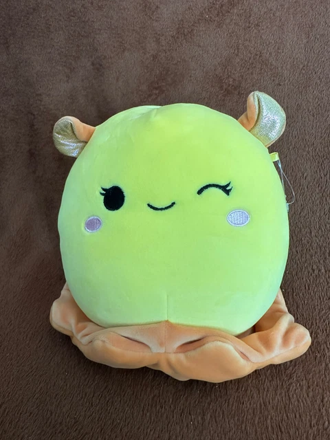 SQUISHMALLOWS BIJAN THE winking octopus yellow soft toy plush £9.50 ...