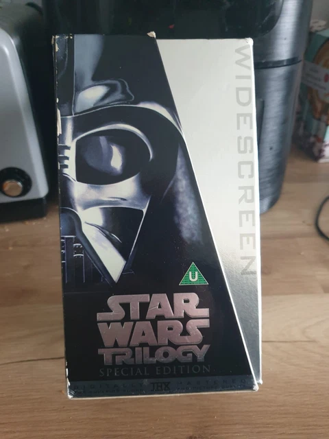 STAR WARS TRILOGY Widescreen Special Edition Gold VHS Box Set 1997 Bundle VGC £0.99 - PicClick UK