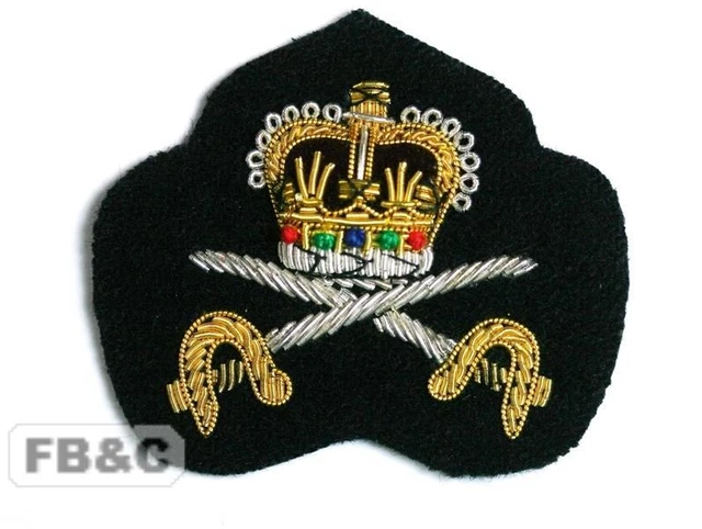 BRITISH ROYAL ARMY Physical Training Corps Officers Bullion Badge EUR ...