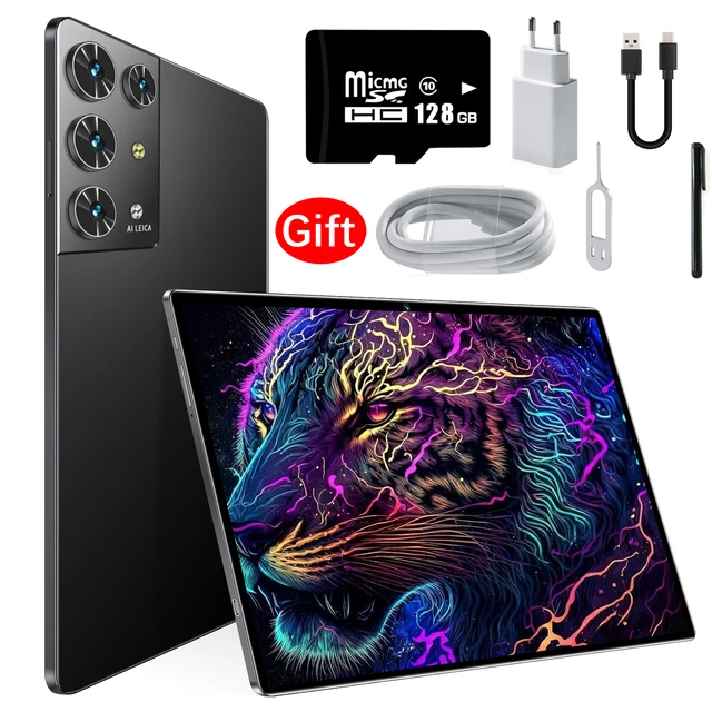 S30 PRO 8GB+256GB Tab Android 12 Tablet 10,1"" Octa-Core WiFi Bluetooth ...