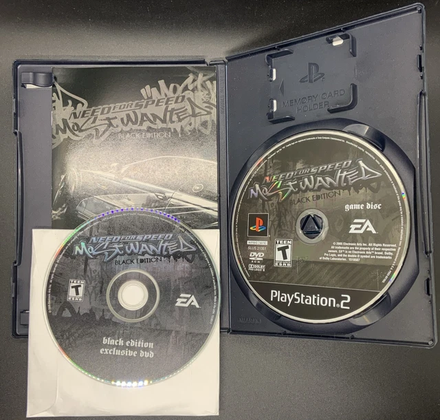 NEED FOR SPEED: Most Wanted - Black Edition (Sony PlayStation 2, 2005 ...