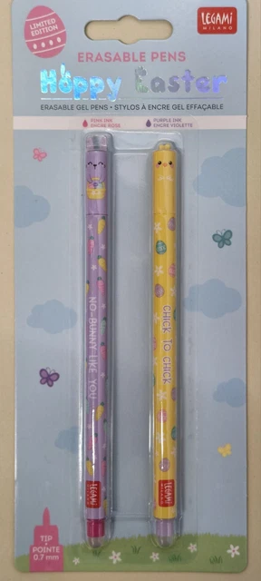 LEGAMI ERASABLE PENS OSTERN*2er HOPPY EASTER SET 2025*LÖSCHBARE ...