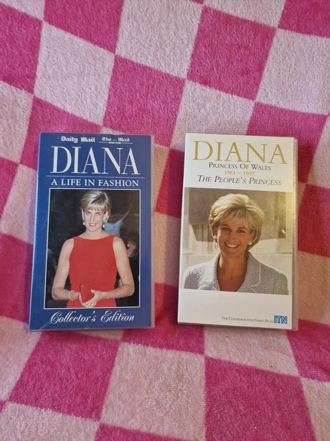 PRINCESS DIANA VHS Video Tape Bundle £6.50 - PicClick UK