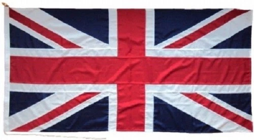 SEWN UNION JACK Flag 5x3 Made Ministry of Defence approved Woven ...