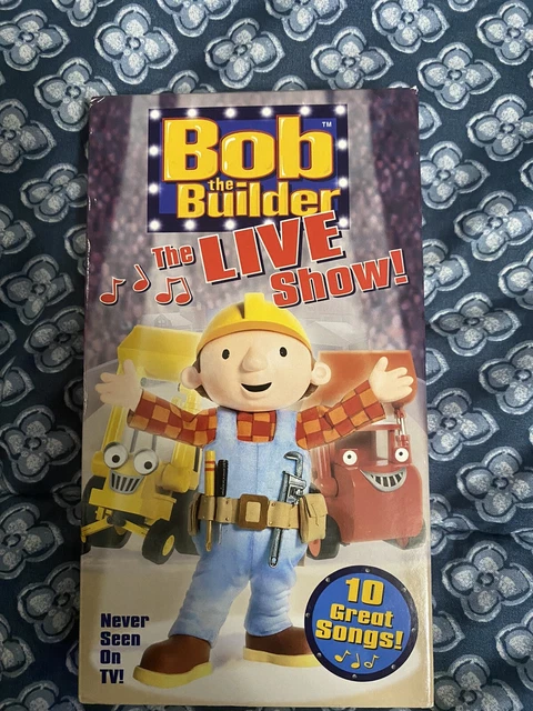 BOB THE BUILDER: The Live Show Vhs Video, Live Performance, 10 Songs ...