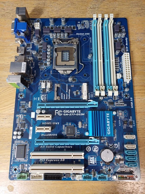 GIGABYTE Z77-D3H, LGA 1155/Socket H2, Intel (GA-Z77-D3H) Motherboard £ ...