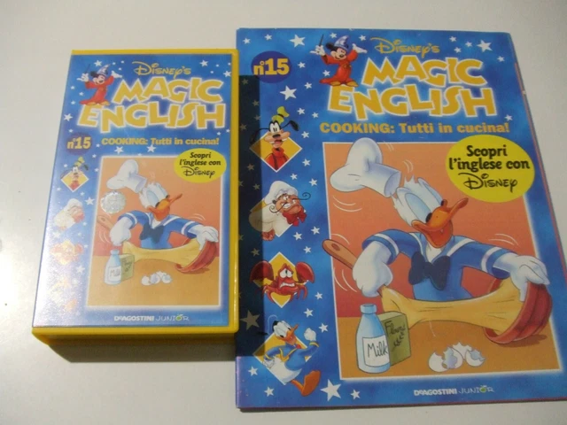 DISNEY'S MAGIC ENGLISH - Cooking: Tutti In Cucina! N°15 - VHS ...