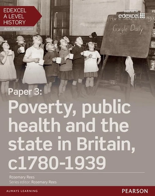 EDEXCEL A LEVEL History, Paper 3: Poverty, public £24.94 - PicClick UK