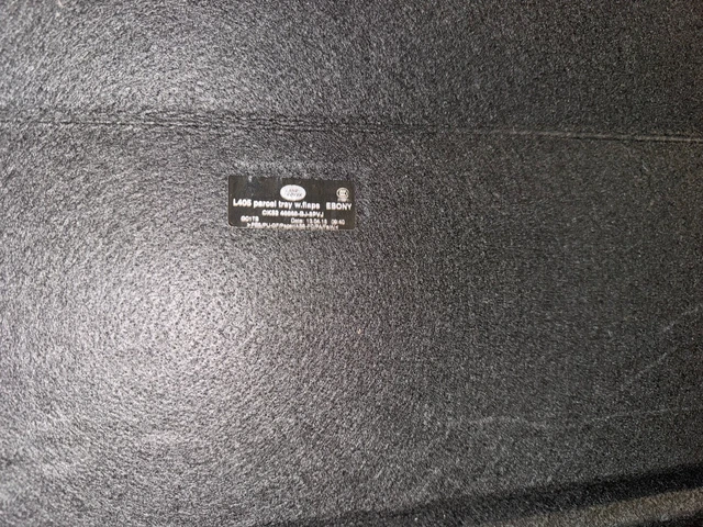 * RANGE ROVER Vogue L405 Parcel Shelf Black Ebony Load Cover 2012-2018 ...