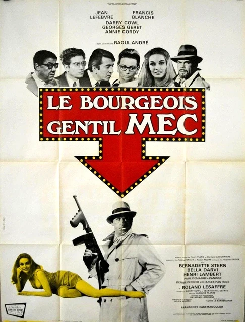 JEAN LEFEBVRE FRANCIS Blanche Darry Cowl LE BOURGEOIS GENTIL MEC 1969 ...