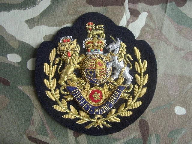WO1 ACSM LARGE No1 DRESS RANK BADGE - SANDHURST - BRITISH ARMY £39.95 ...