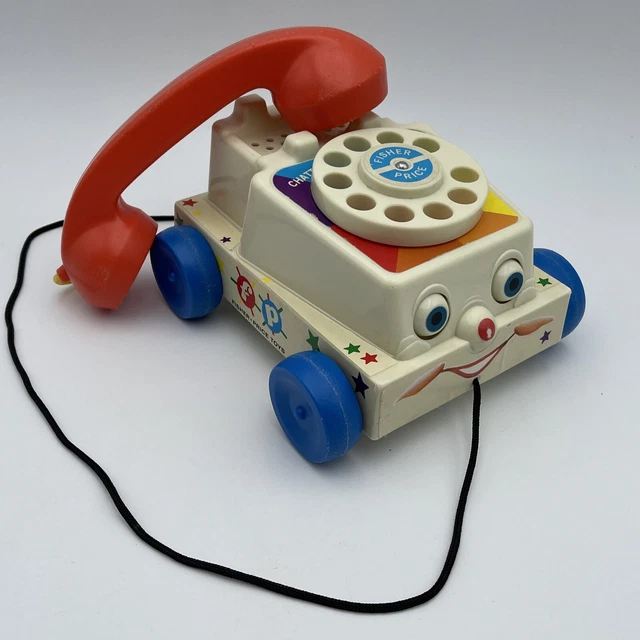 VINTAGE FISHER PRICE Toys TÉLÉPHONE 2009 Mattel Jouet Ancien Enfant EUR ...