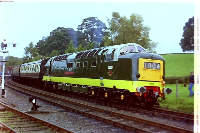35MM RAILWAY COLOUR Negative Deltic D9000 at Arley SVR £1.95 - PicClick UK