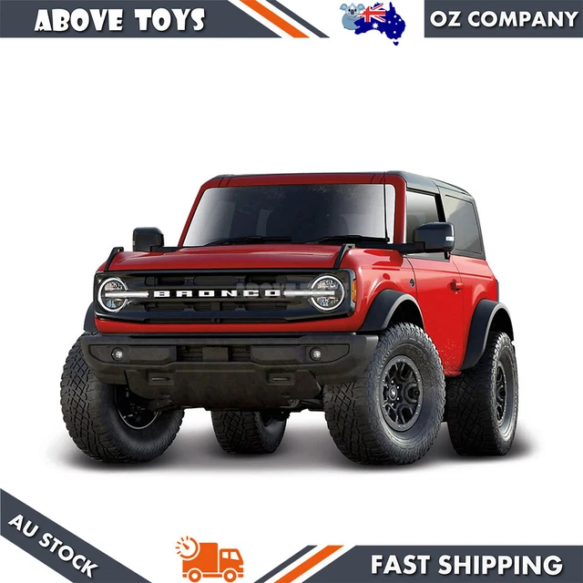 MAISTO LICENSED 1:18 Scale Ford Bronco Wildtrack 2021 Diecast Model Car ...
