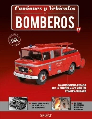 MAG CITRON 46 CD Pompes-Guinard France 1:43 Echelle Miniature Feu ...