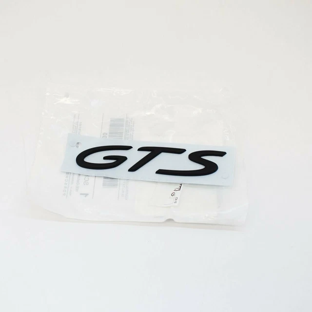 PORSCHE CAYENNE 92A Tailgate GTS Badge Emblem Sticker 95855967530 NEW ...