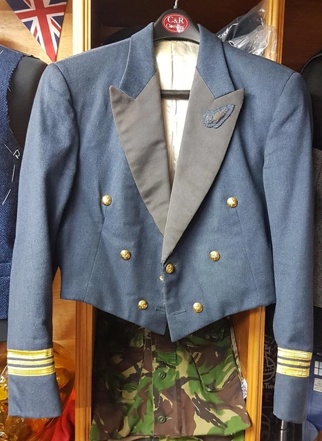 RAF MESS JACKET, vintage 1960s, Officer, Sqn Ldr, Navigator £21.50 ...