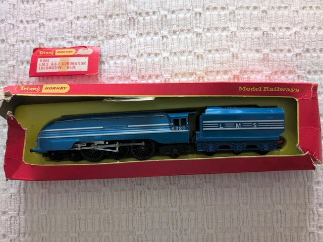TRIANG HORNBY 'OO' Gauge. Rms 4-6-2 Locomotive, Blue #6620. £31.88 ...