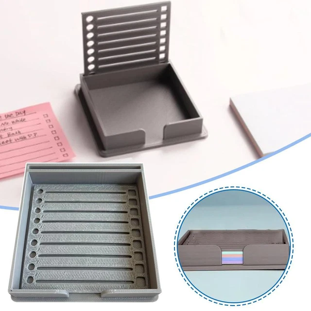 STICKY NOTE DISPENSER with Pad Template Pad Holder Dispenser P0H2 I6G4 ...