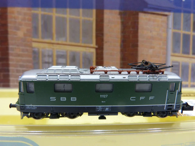 TRIX 2071 E-LOK Re 4/4 11127 SBB Digital Spur N WH 1/85 EUR 79,00 - PicClick FR