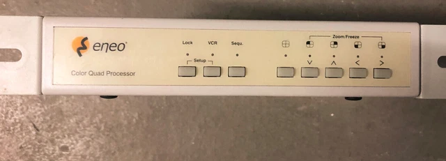 ENEO VCQ-6057 FARBE Quad Prozessor mit Netzteil EUR 20,00 - PicClick DE