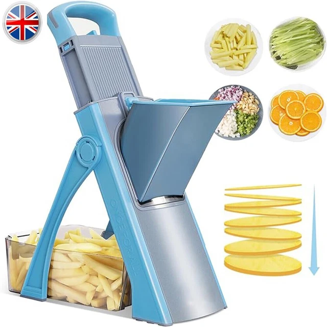MULTI MANDOLIN SLICER - Professional Vegetable Chopper, Grater, Peeler ...