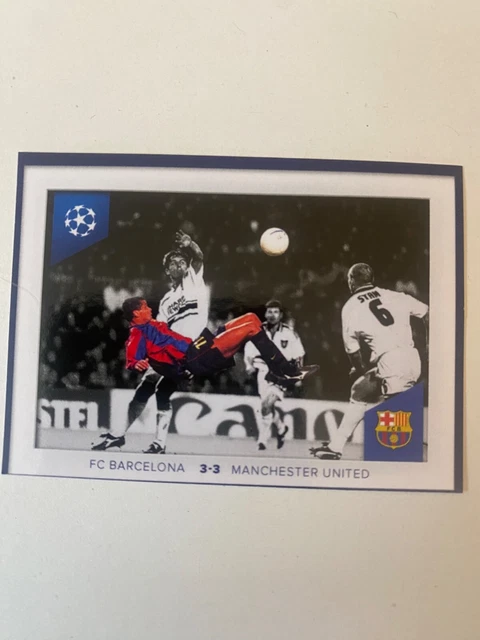 TOPPS UEFA CHAMPIONS League 2023/2024 Sticker Nr. 705 UCL Memories That ...