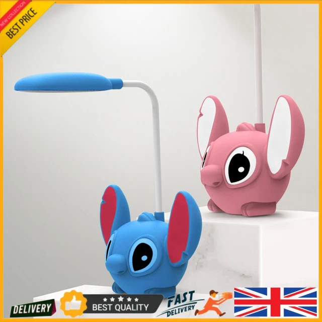 DISNEY STITCH KIDS LED Night Desk Lamp Children Toy Lilo &Stitch with ...