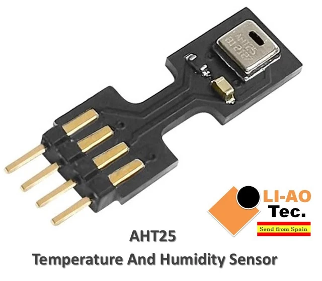 AHT25 INTEGRATED TEMPERATURE and Humidity Sensor Module I2C High ...