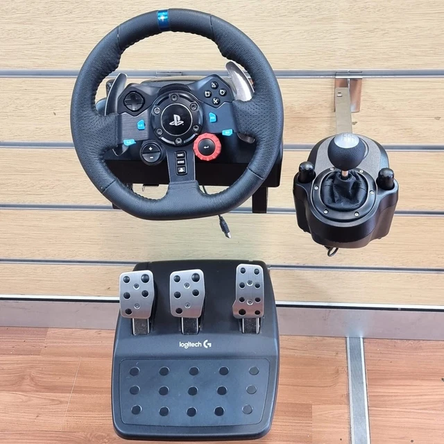 LOGITECH G29 DRIVING Force Racing Wheel with Pedals and Shifter PS4 PC ...