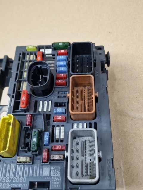 BOX FUSES FIAT Scudo Peugeot Citroen- 9675878080 BSM-R03 £150.00 ...