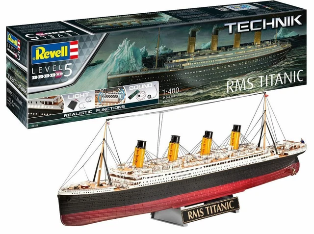 REVELL 00458,RMS TITANIC Technic, Scale 1:400 £209.38 - PicClick UK