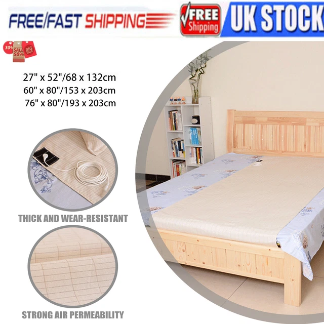 BED EARTHING SHEET Grounding Sheet Mat & Conductive Copper Cord + UK ...