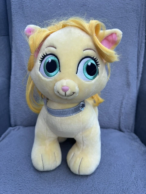 BUILD-A-BEAR WORKSHOP DISNEY Princess Rapunzel Cat Summer Plush Teddy ...