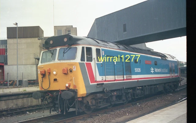 ORIGINAL RAILWAY PHOTOGRAPHIC negative Class 50 50026 at Bristol £3.25 ...