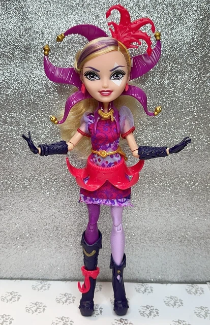 EVER AFTER HIGH Way Too Wonderland Courtly Jester Doll COMPLETE $39.99 ...