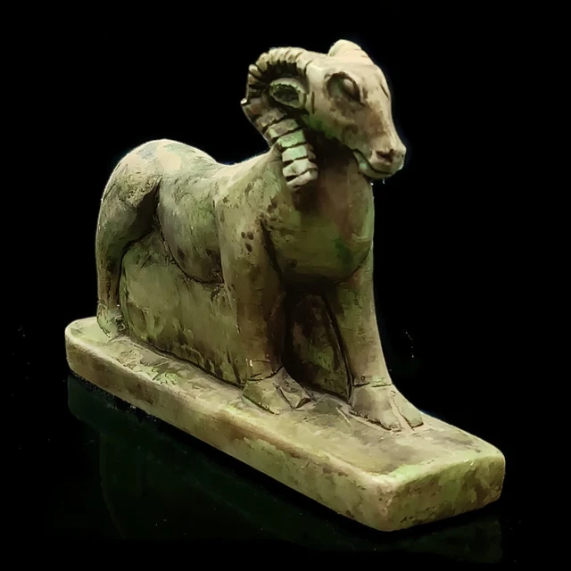 RARE ANCIENT PHARAONIC Ram Statue from Ancient Egyptian Antiquities ...