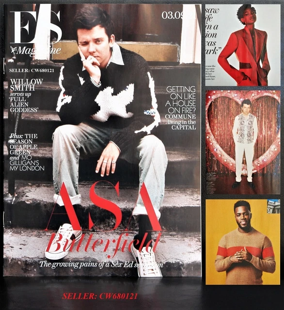 ASA BUTTERFIELD SEX Education Willow Smith Mo Gilligan Es Magazine Sep ...