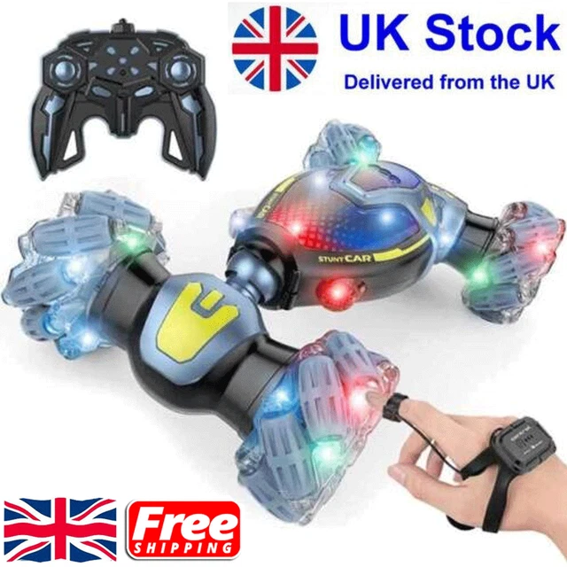 HAND GESTURE SENSING 360° 4WD Stunt Car RC Off-Road Remote Control With ...