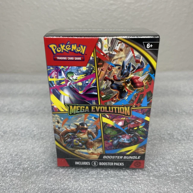 POKÉMON TCG MEGA Evolution Booster Bundle Factory Sealed $65.53 ...